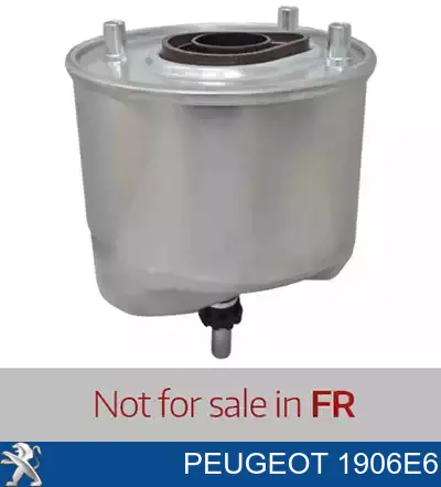 1906E6 PEUGEOT/CITROEN Caja del filtro de combustible
