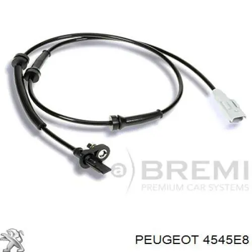 4545E8 PEUGEOT/CITROEN Sensor ABS trasero