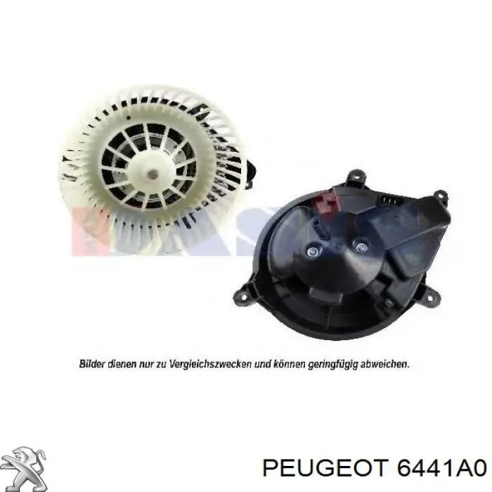 6441A0 Peugeot/Citroen ventilador habitáculo