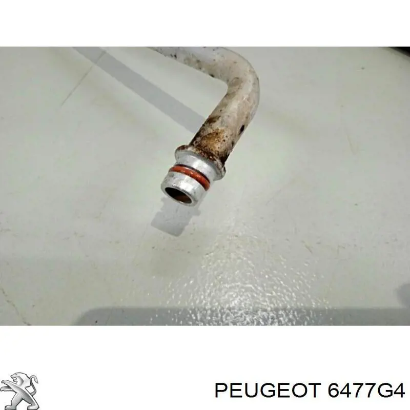 6477G4 Peugeot/Citroen tubería de baja / alta presión, aire ...