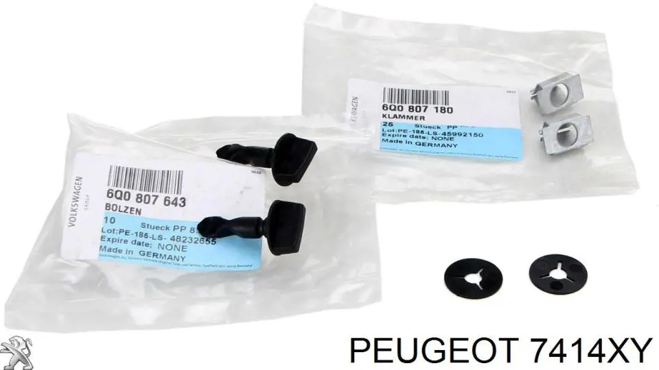 7414 XY PEUGEOT/CITROEN Absorbedor del parachoques delantero