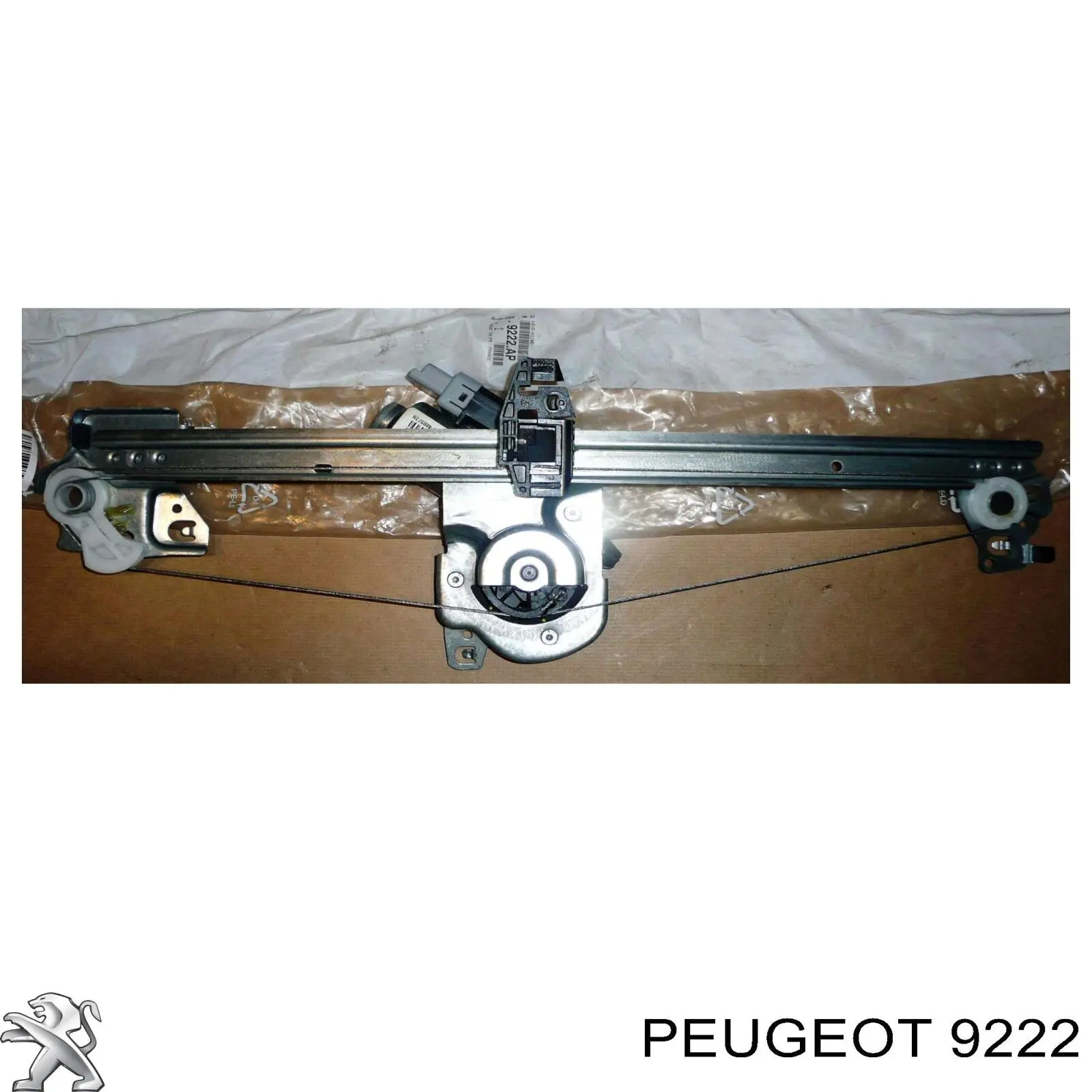 9222 PEUGEOT/CITROEN mecanismo de elevalunas delantero derecha