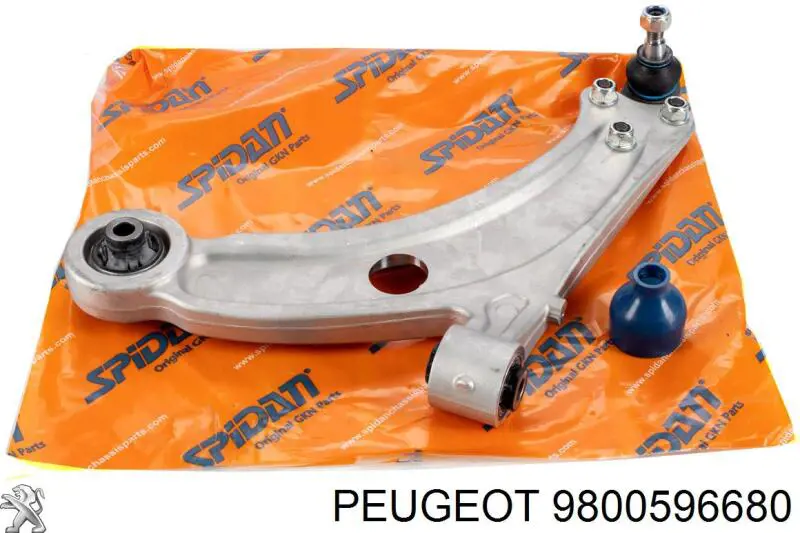 9800596680 Peugeot/Citroen barra oscilante, suspensión de ruedas ...