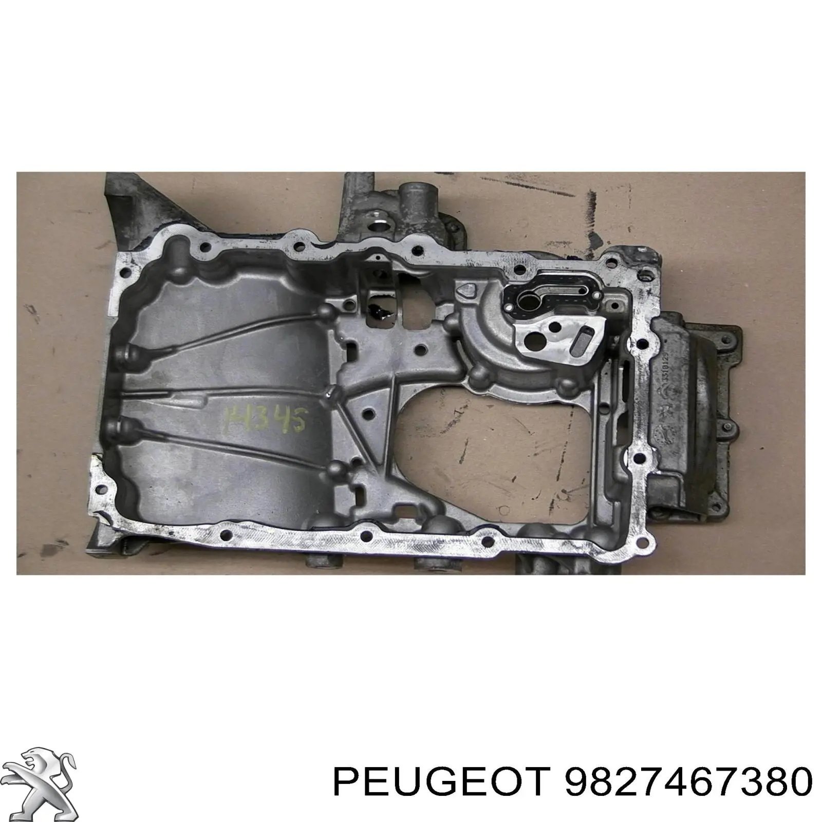 9827467380 PEUGEOT/CITROEN Cárter de aceite