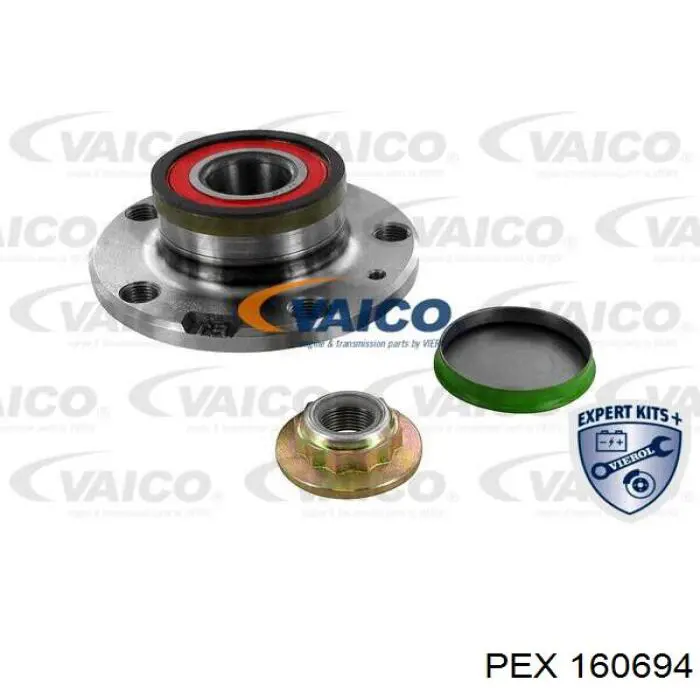 160694 PEX cubo de rueda trasero