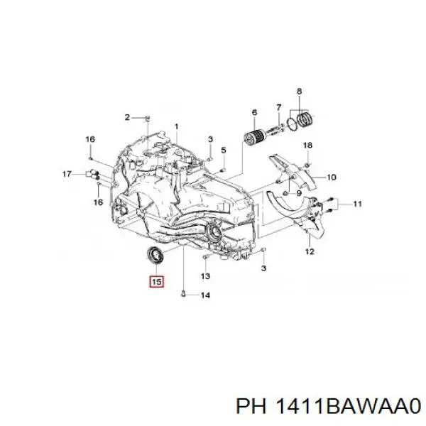 8971157120 ISUZU Anillo retén de semieje, eje delantero