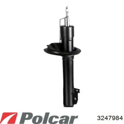 324798-4 Polcar parachoques trasero, parte izquierda