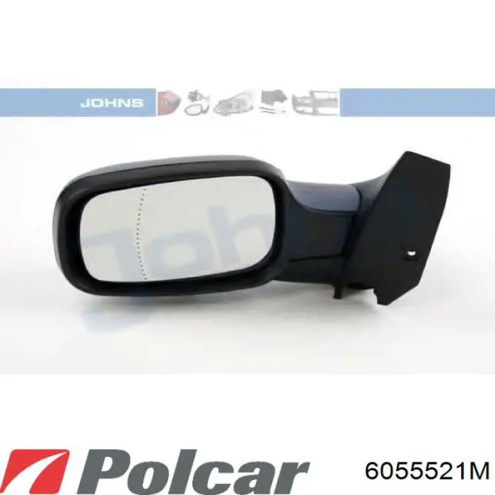 RNCLI06451XR Bodyparts espejo retrovisor derecho