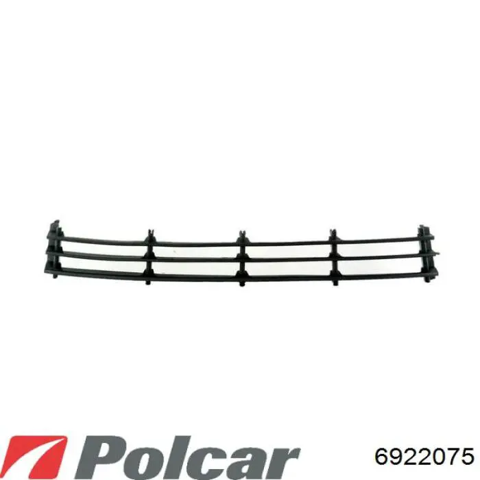 692207-5 POLCAR Moldura de parachoques delantera izquierda
