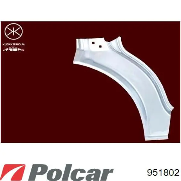 951802 POLCAR aleta delantera derecha