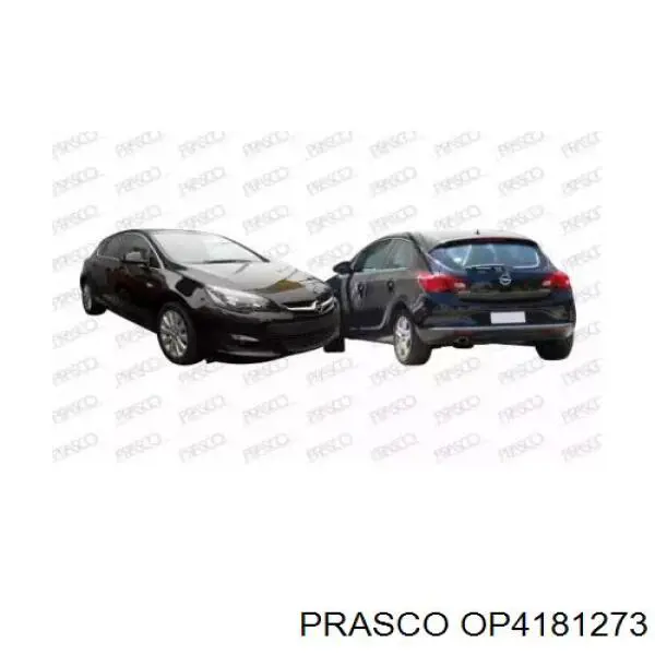 13368945 Peugeot/Citroen moldura de parachoques trasero derecho comprar ...
