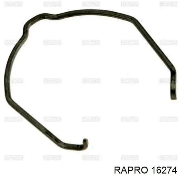 16274 RAPRO tubo flexible de aire de sobrealimentación inferior izquierdo