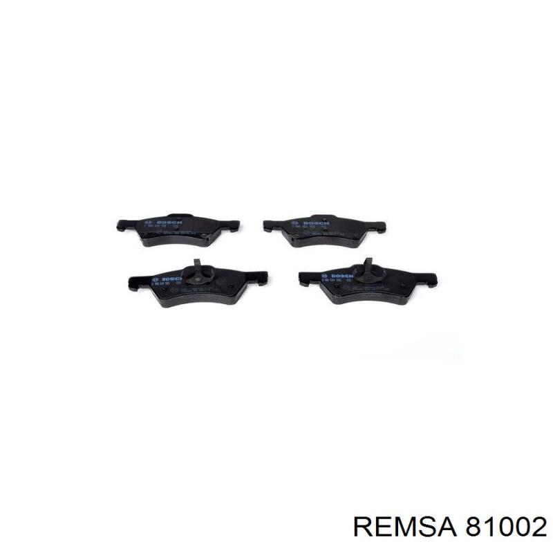 81002 Remsa pastillas de frenos delanteras