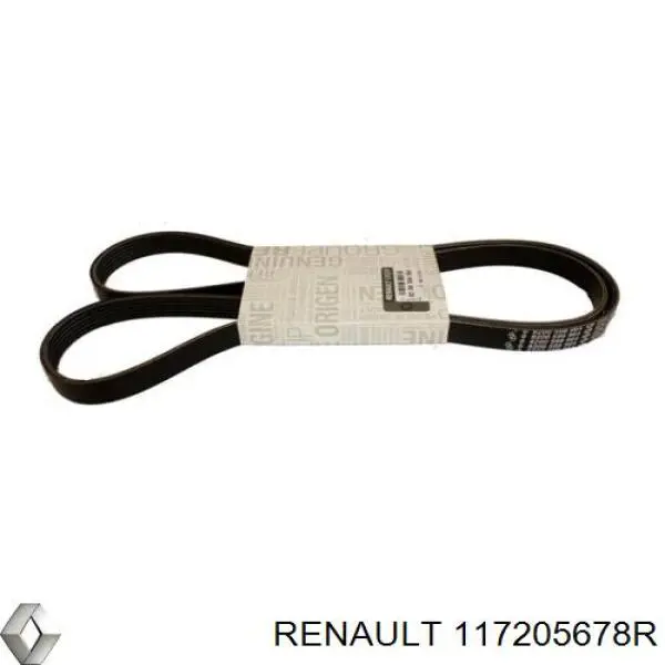 117205678R RENAULT (RVI) correa trapezoidal