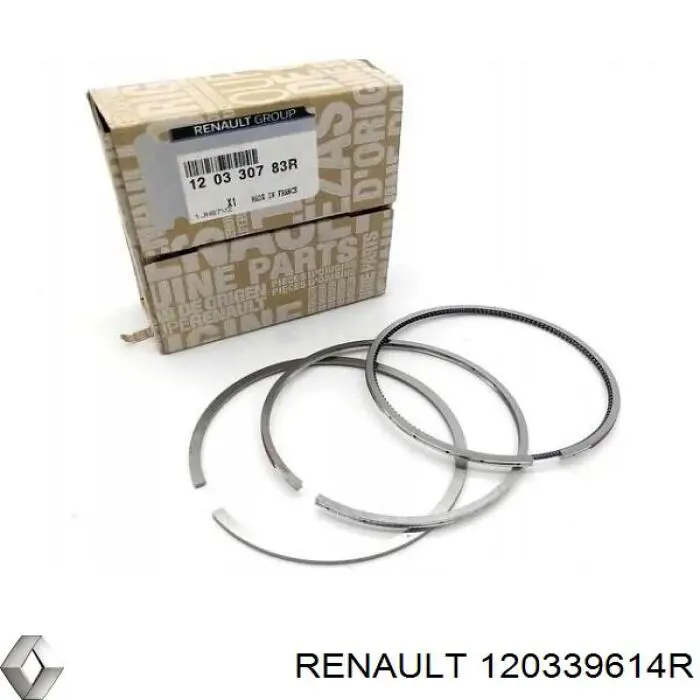 120339614R RENAULT (RVI) Aros de pistón para 1 cilindro, STD