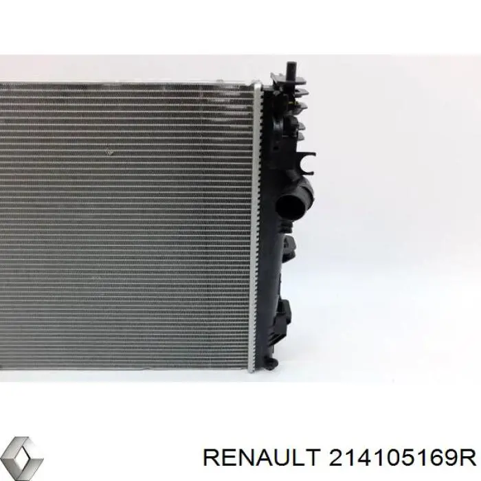 214105169R Renault (RVI) radiador refrigeración del motor