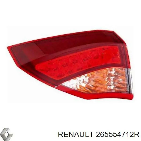 265554712R RENAULT (RVI) piloto trasero exterior izquierdo