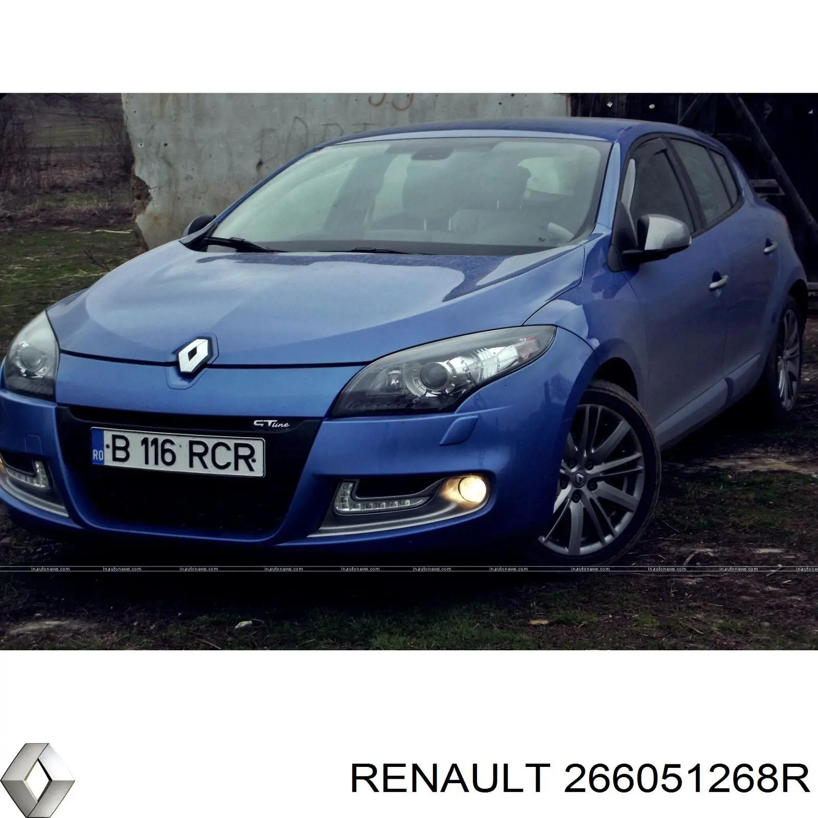 266051268R RENAULT (RVI) Luz diurna izquierda