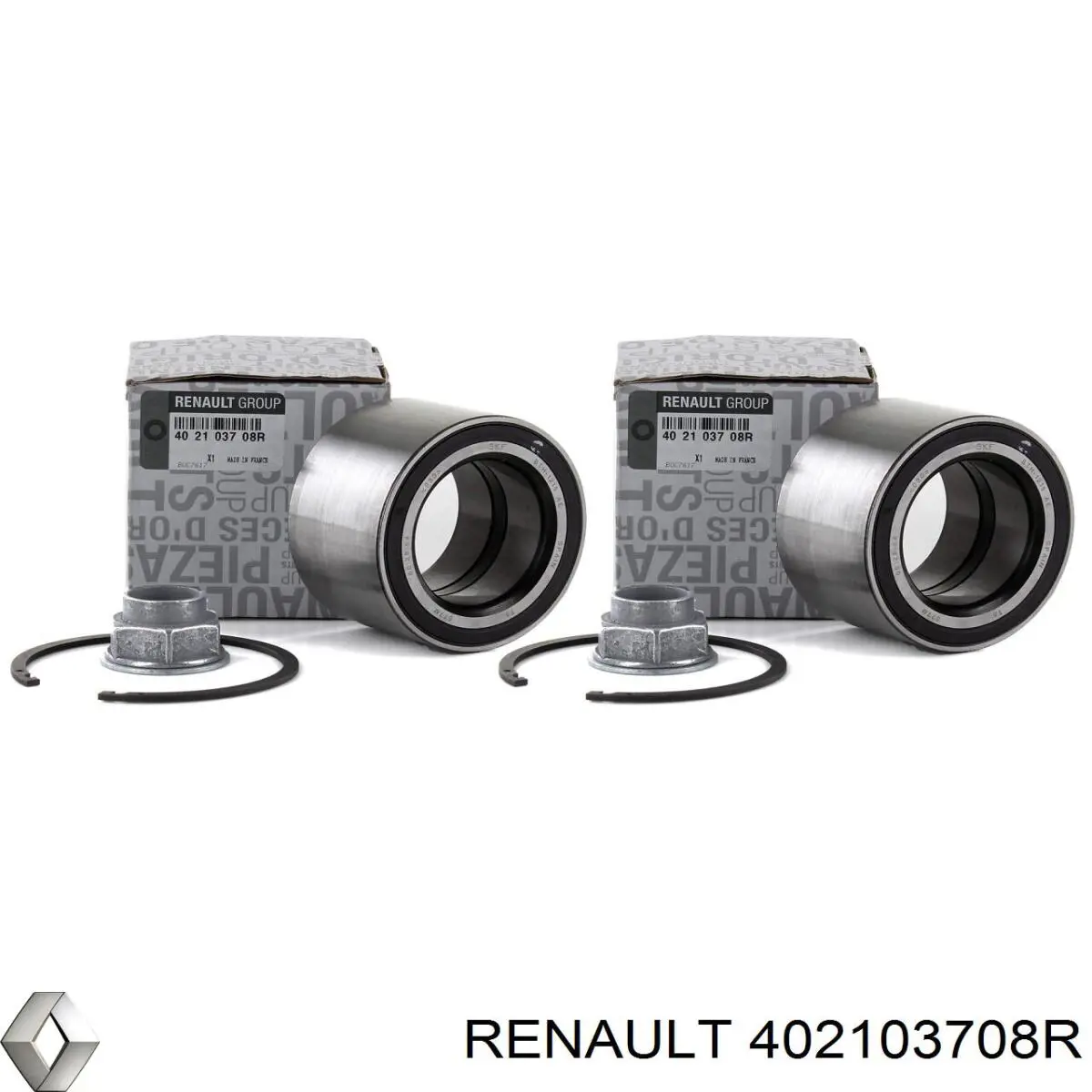 402103708R RENAULT (RVI) Cojinete de rueda delantero