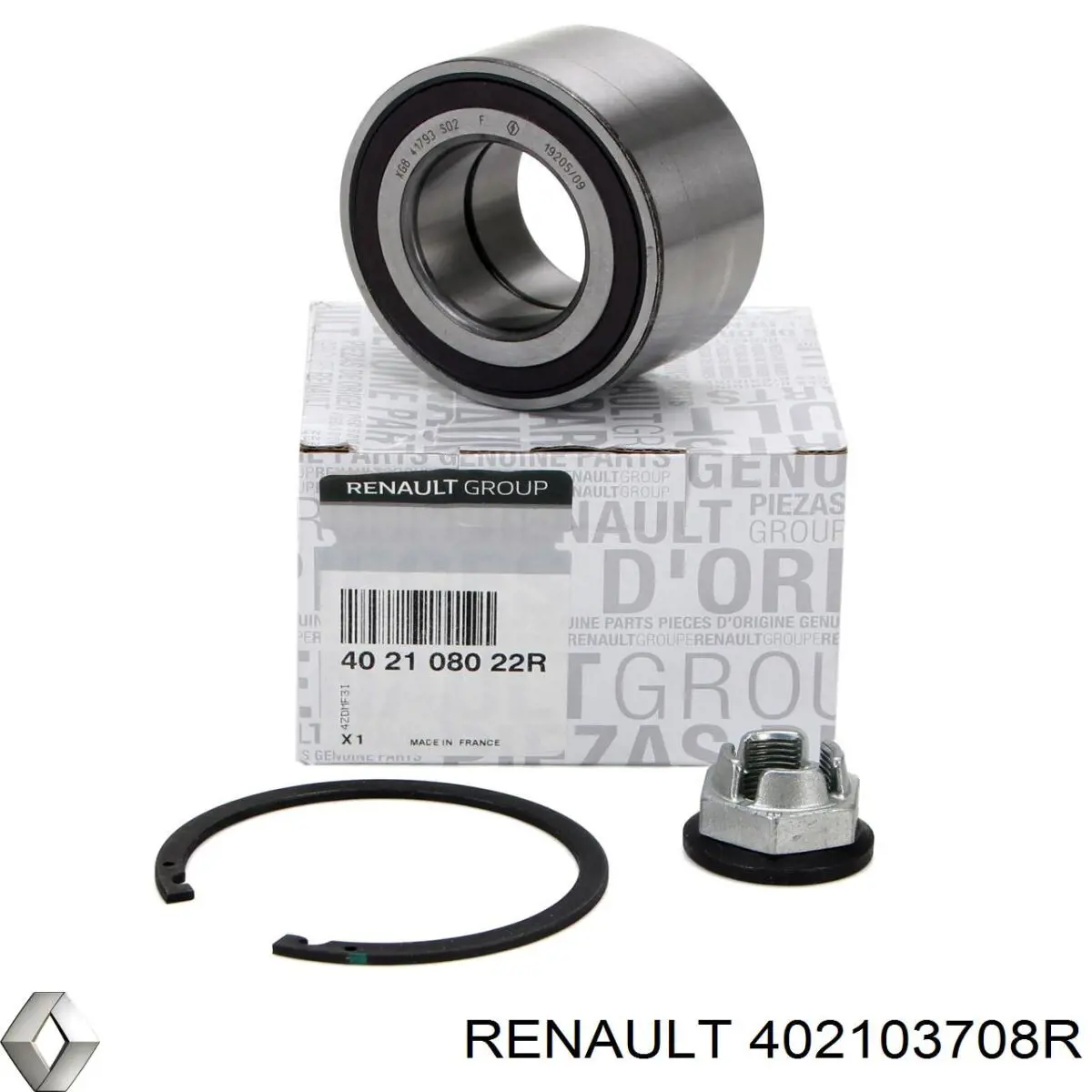402103708R RENAULT (RVI) Cojinete de rueda delantero