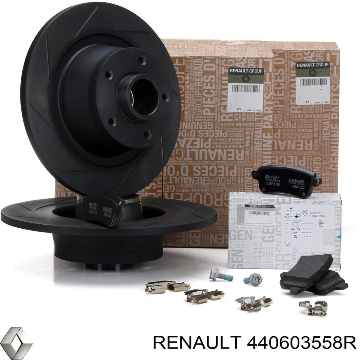 440603558R RENAULT (RVI) Pastillas de freno traseras