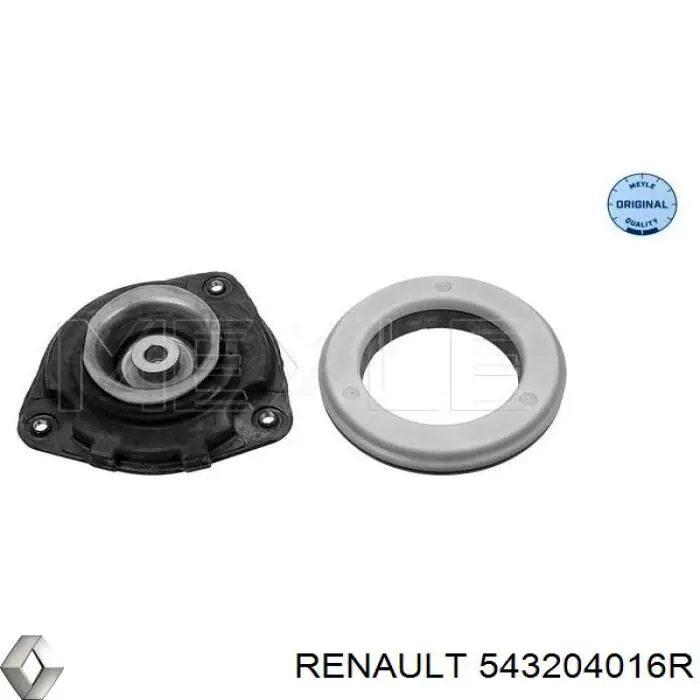 543204016R Renault (RVI) soporte amortiguador delantero derecho