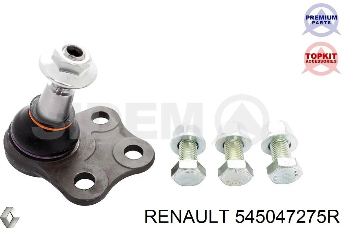 545047275R RENAULT (RVI) barra oscilante, suspensión de ruedas ...