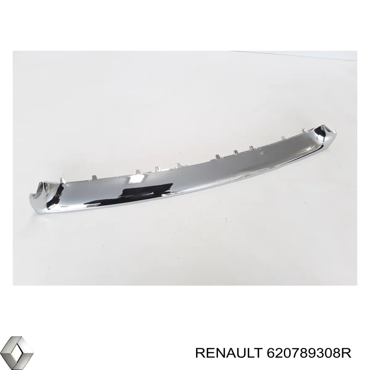620789308R RENAULT (RVI) Moldura de rejilla parachoques delantero superior