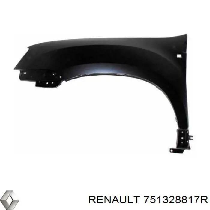 751328817R Renault (RVI) larguero delantero derecho