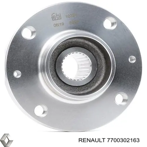 7700302163 RENAULT (RVI) Buje de rueda delantero