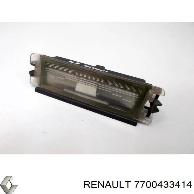 7700433414 RENAULT (RVI) Piloto de matrícula