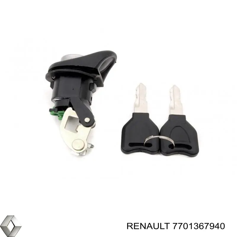 7701367940 RENAULT (RVI) Bombín de cerradura de porton