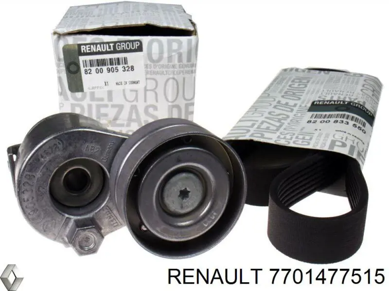 7701477515 RENAULT (RVI) Correa de transmisión