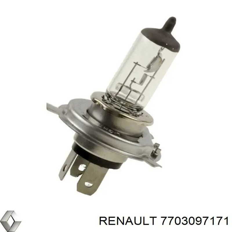 7703097171 RENAULT (RVI) Bombilla halógena