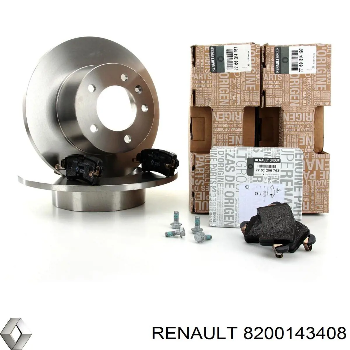 8200143408 RENAULT (RVI) Antena ( anillo) de inmovilizador