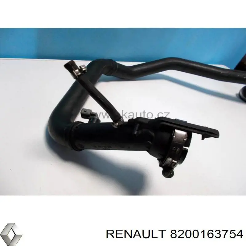 144600943R RENAULT (RVI) Tubo flexible de aire de sobrealimentación derecho
