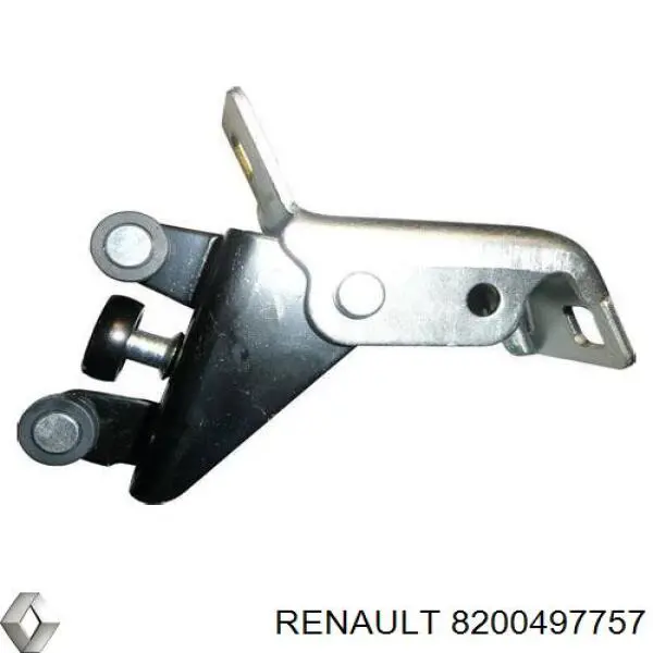 8200497757 RENAULT (RVI) Guía rodillo, puerta corrediza, derecho central