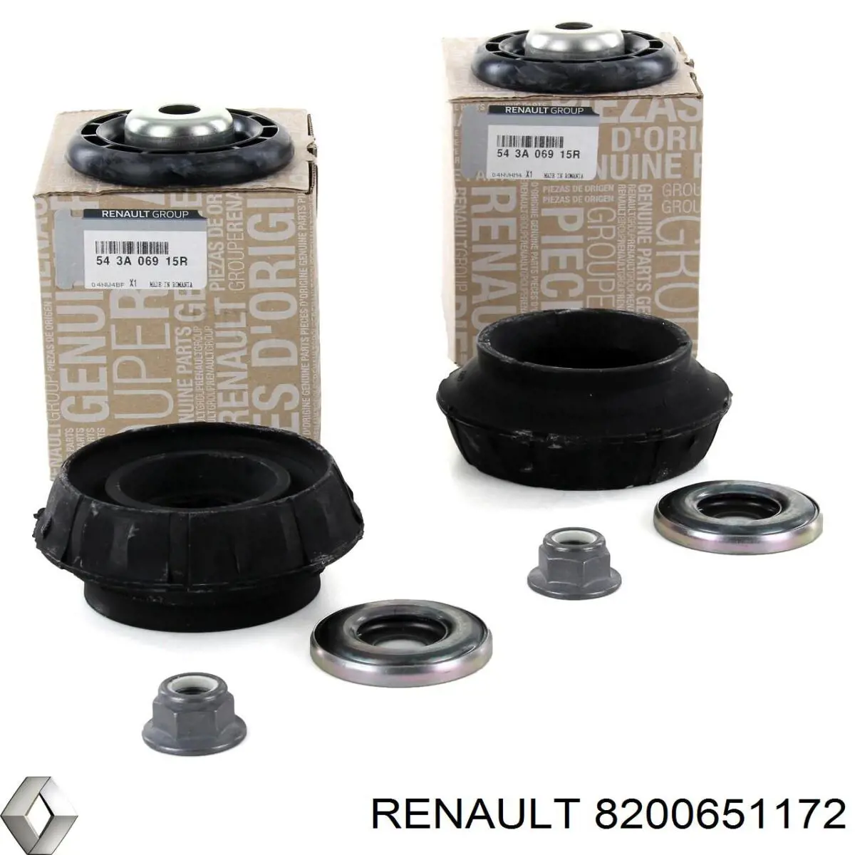 8200651172 RENAULT (RVI) Rodamiento amortiguador delantero