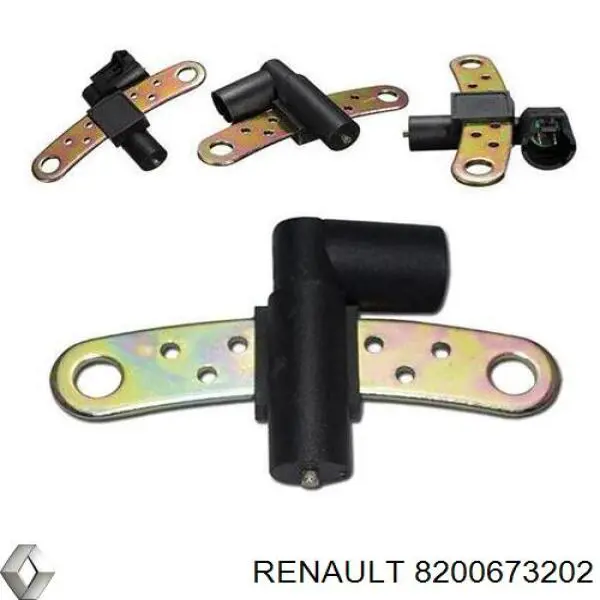 8200673202 RENAULT (RVI) Sensor de cigüeñal