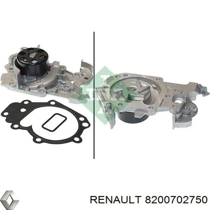 8200702750 Renault (RVI) bomba de agua