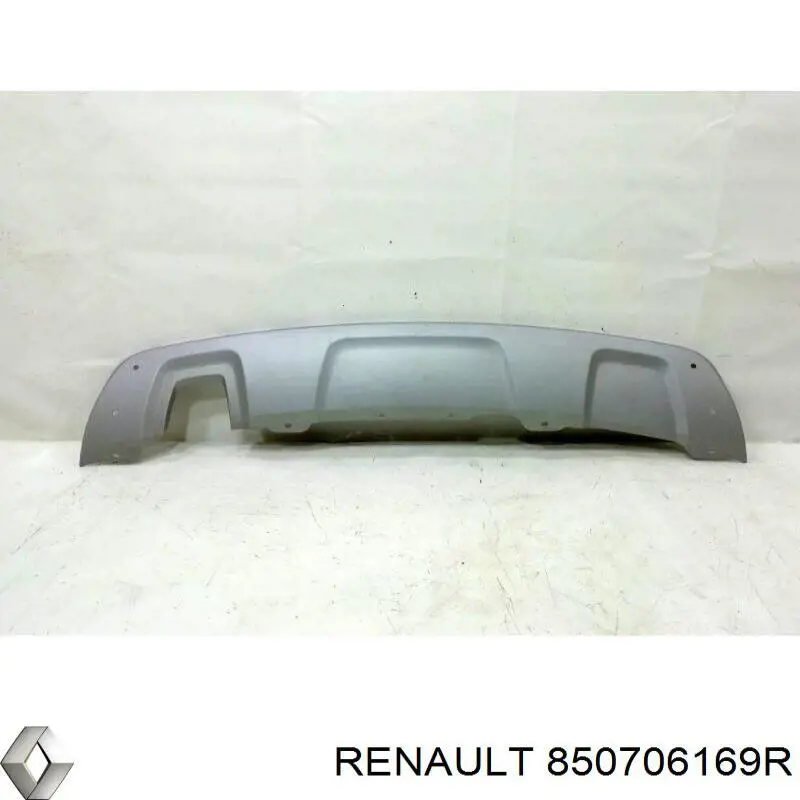 850706169R RENAULT (RVI) protector parachoques trasero