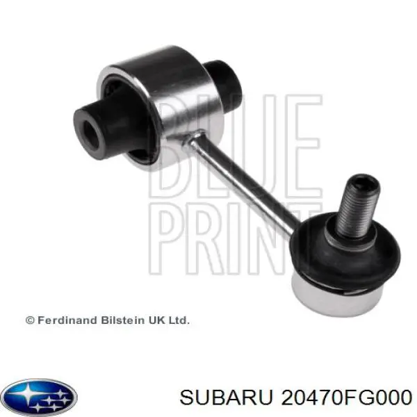 20470FG000 SUBARU soporte de barra estabilizadora trasera