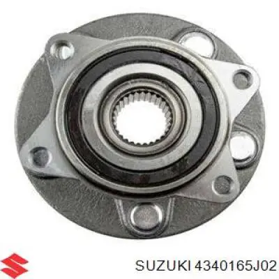 4340165J02 SUZUKI Buje de rueda delantero