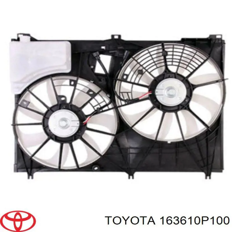 16361-0P100 TOYOTA Bastidor radiador