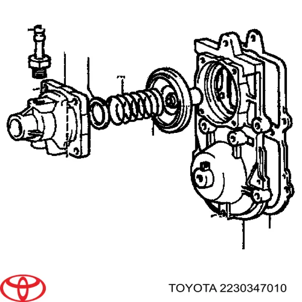 2230347010 Toyota mejor precio para Avtopro
