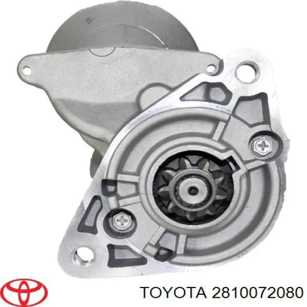 28100-72080 Toyota motor de arranque