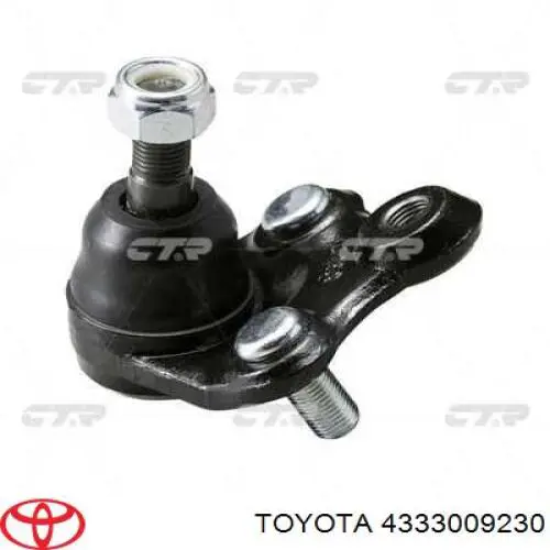 4333009230 TOYOTA Rótula de suspensión inferior