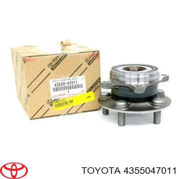 4355047011 TOYOTA Buje de rueda delantero