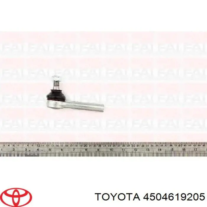 4504619205 Toyota rótula barra de acoplamiento exterior