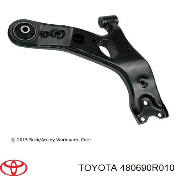 480690R010 Toyota barra oscilante, suspensión de ruedas delantera ...